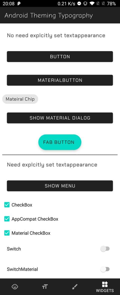 Android Design System and Theming: Typography. - Hugo Matilla
