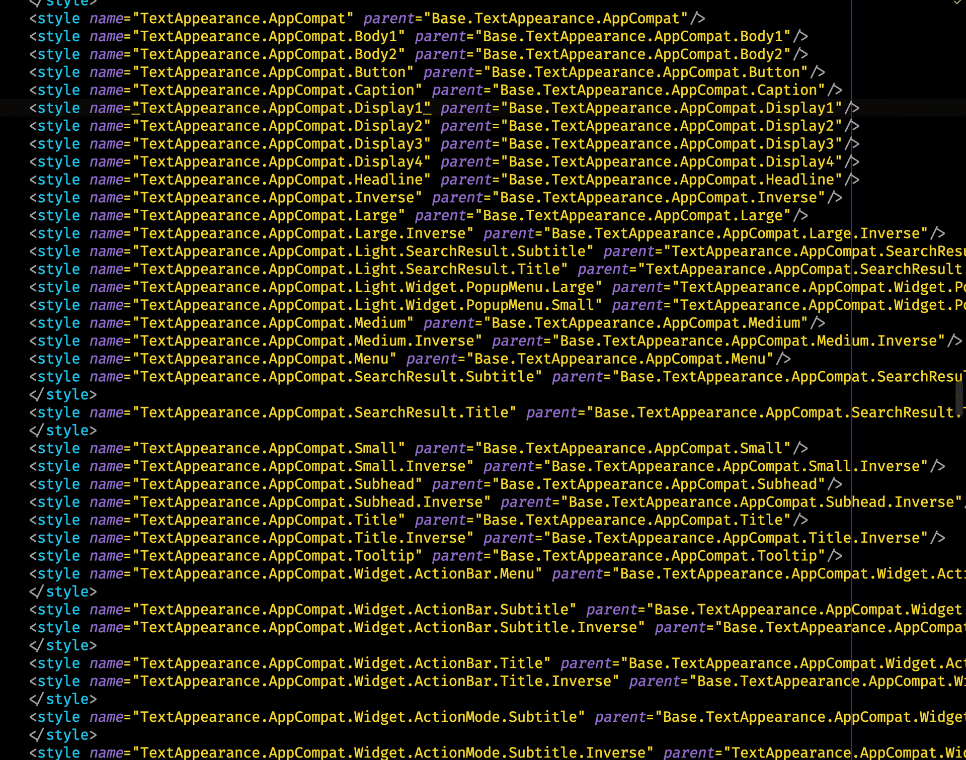 Android Design System and Theming: Typography. - Hugo Matilla